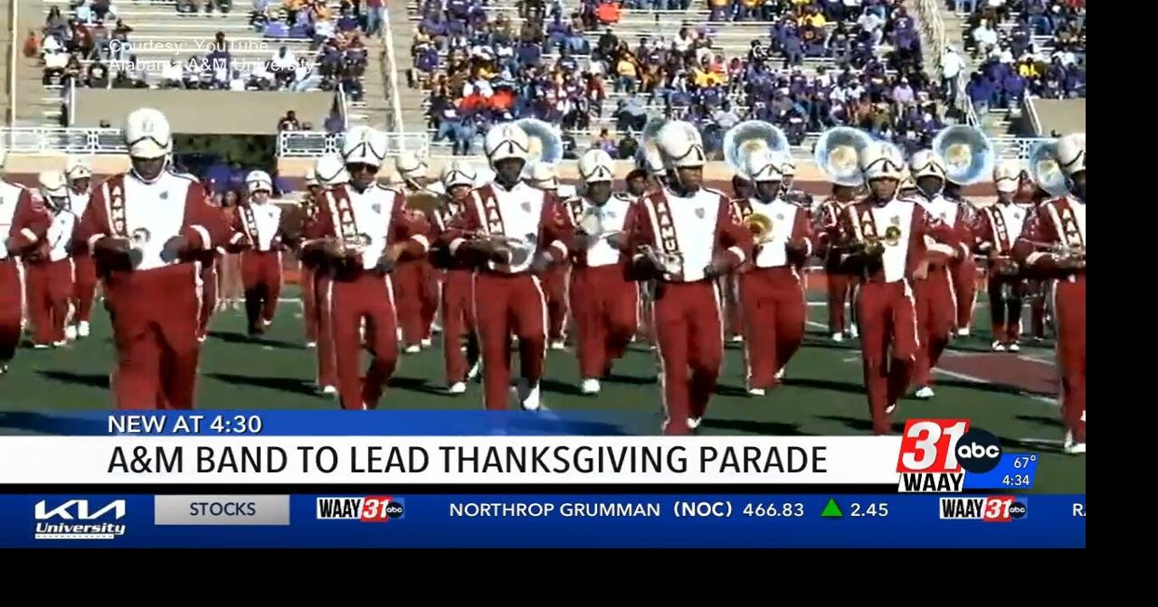 Alabama A&M band to lead Macy's Thanksgiving Day Parade | Video ...