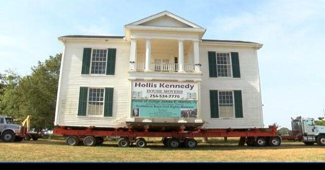 Historic house of former Alabama judge to begin move to Decatur | News ...