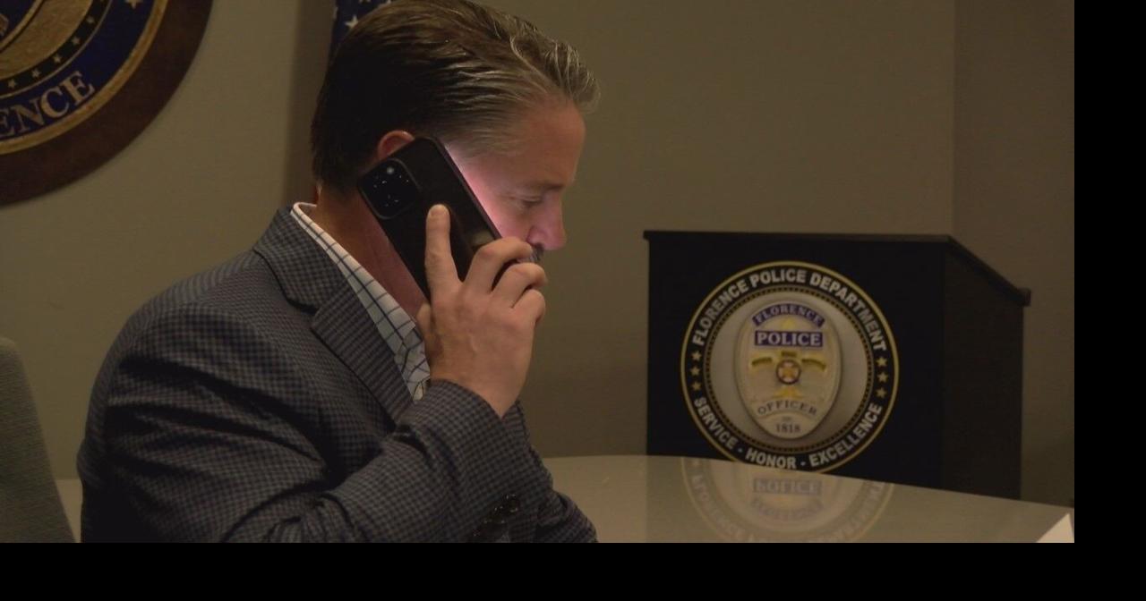 Florence Police Chief Ron Tyler speaks on phone scammers impersonating ...
