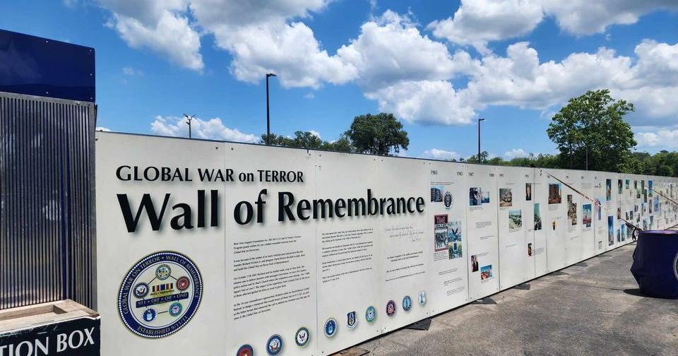 Global War on Terror Wall of Remembrance on display in the Shoals ...