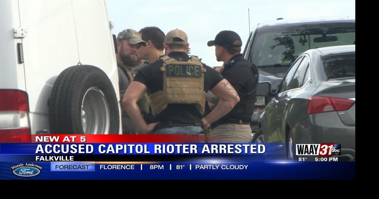 Accused Capitol Rioter Arrested Video