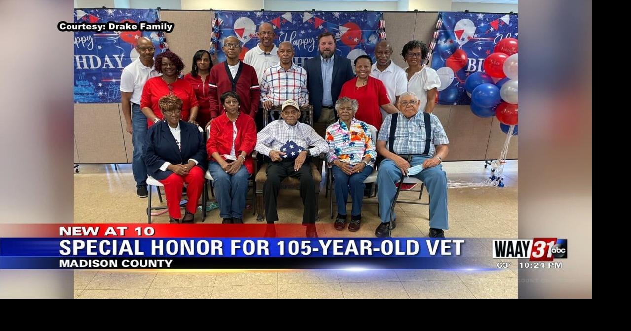 Special Honor for 105-Year-Old Vet | Video | waaytv.com