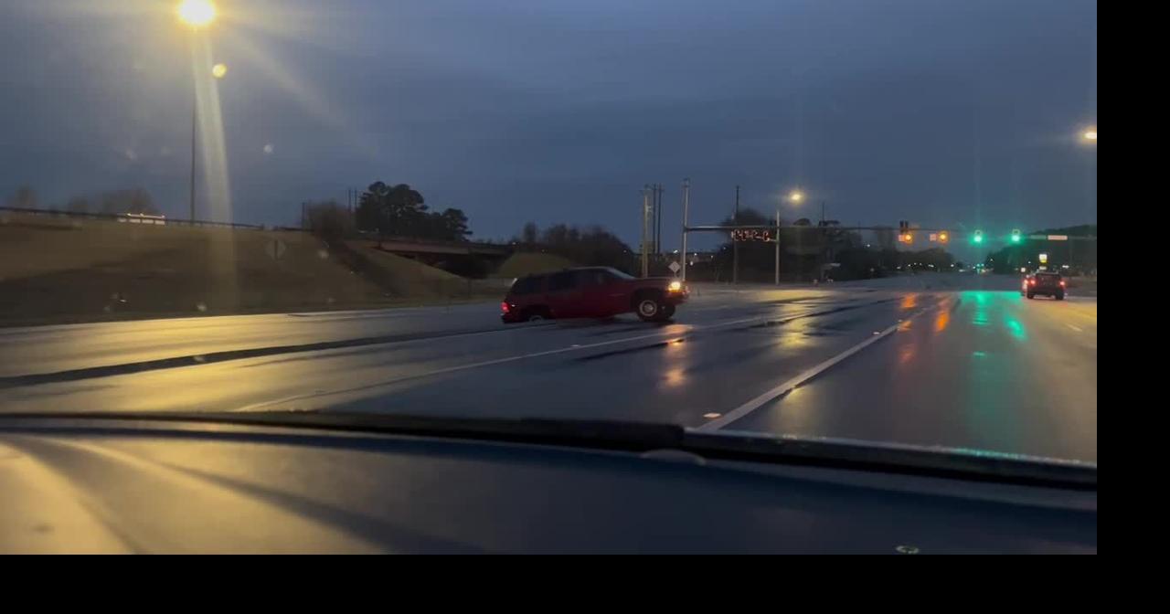 Vehicle took icy spin near Madison Boulevard | Video | waaytv.com
