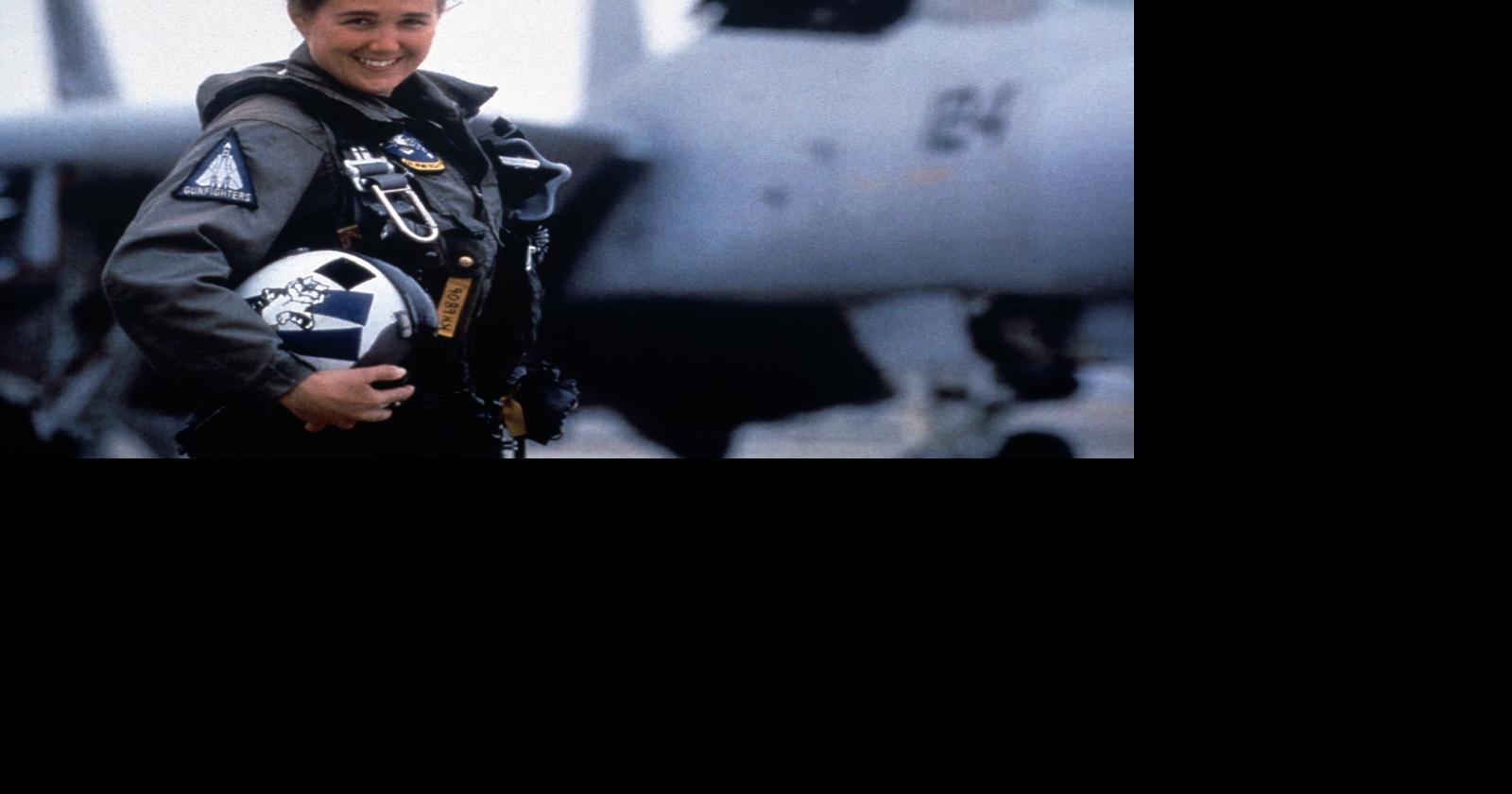 Navy aviator scores first air-to-air victory by a US female fighter ...