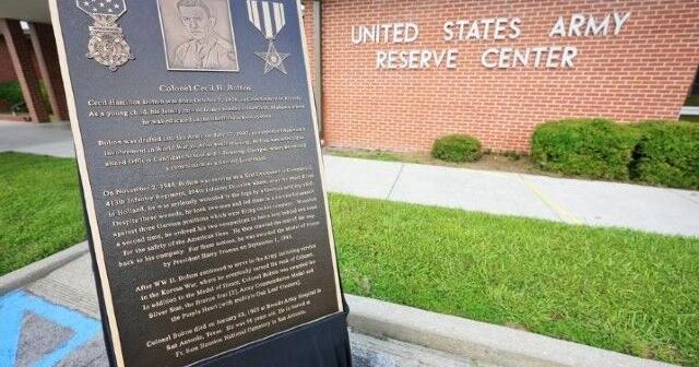 Sheffield Army Reserve Center renamed in honor of decorated veteran ...