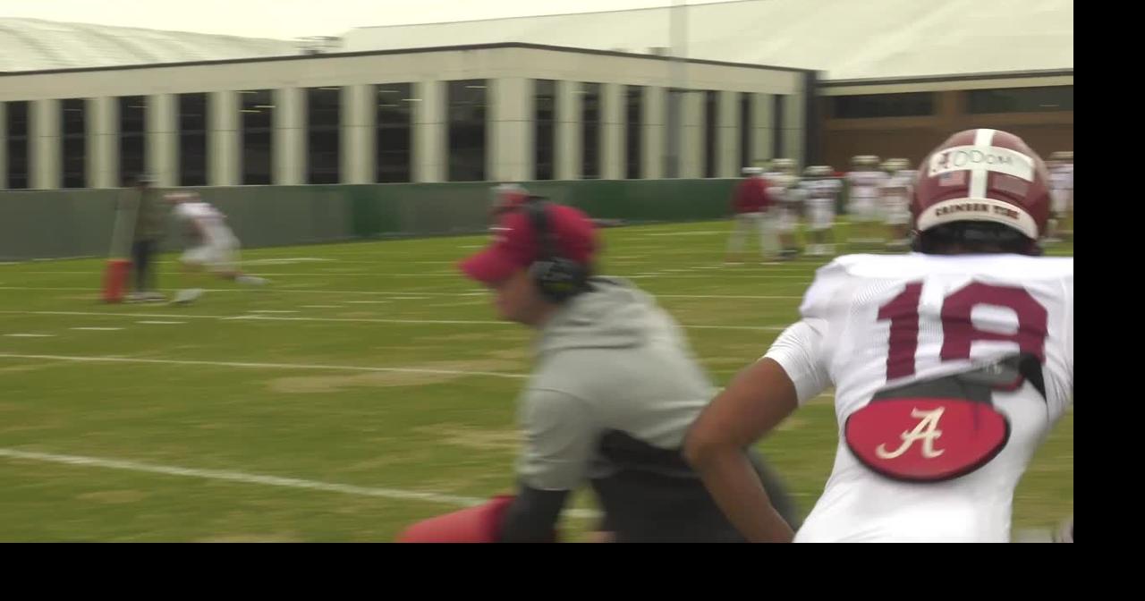 Alabama football continues spring workouts | Video | waaytv.com
