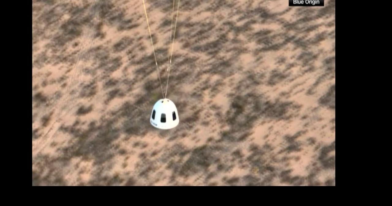 Blue Origin space capsule holding Katy Perry, Gayle King lands on Earth ...