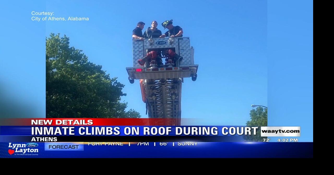 Limestone Co. inmate recaptured on top of roof has long criminal ...