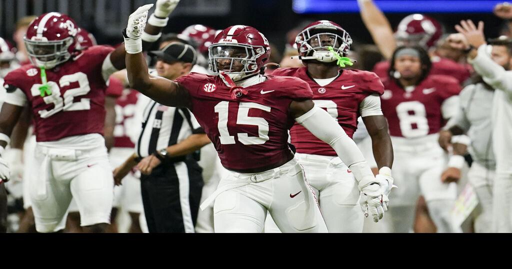No. 8 Alabama knocks off No. 1 Georgia 27-24 for SEC title; both teams ...