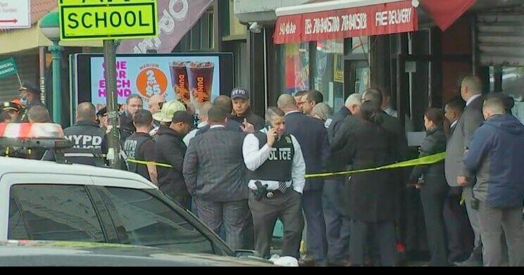 Multiple people shot and 13 hospitalized at Brooklyn subway station ...