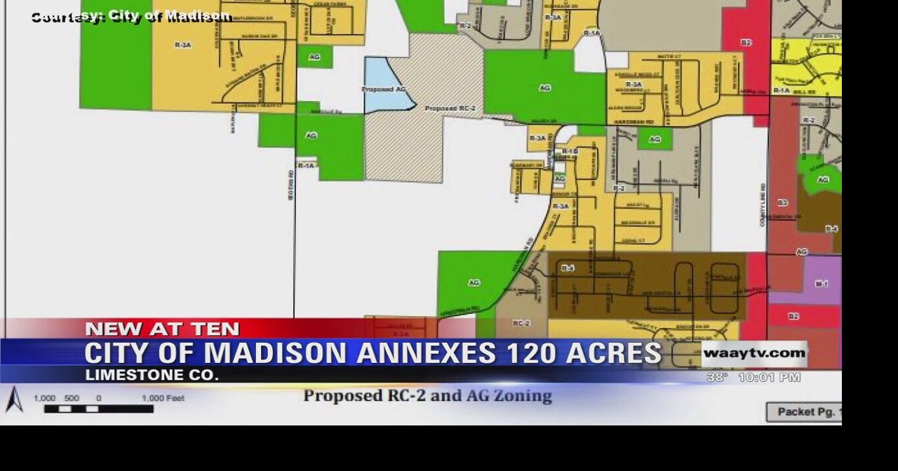 City of Madison plans to annex largest portion of Limestone County ...