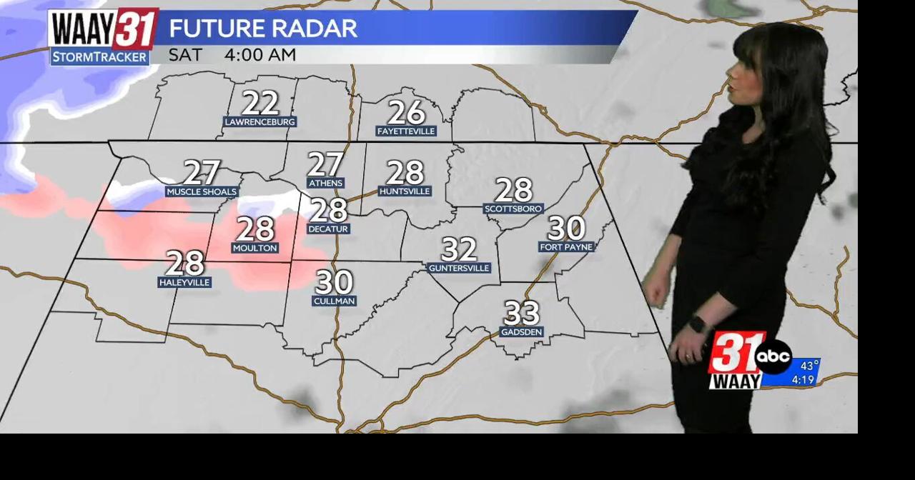 A wintry mix and very cold temperatures to start off next week | Video ...