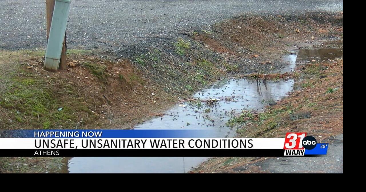 Unsafe, Unsanitary Water Conditions | Video | waaytv.com