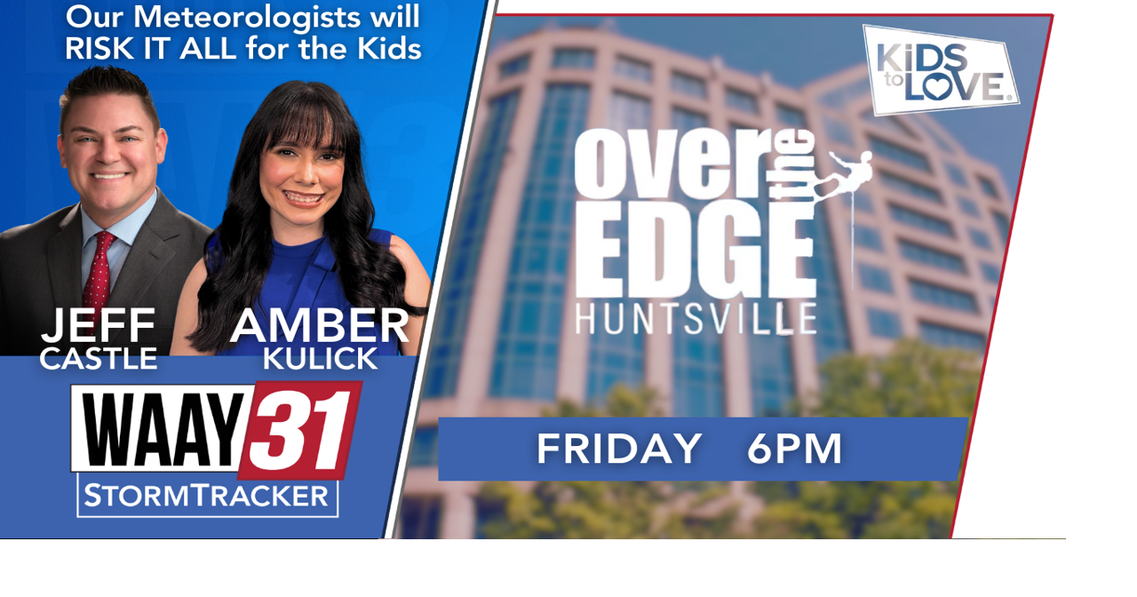 WAAY 31's Jeff Castle and Amber Kulick go 'Over the Edge' for Kids to ...