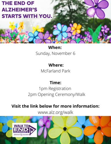 Community invited to join mini walks ahead of Shoals Walk to End ...