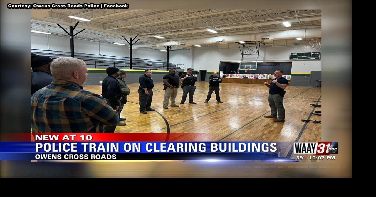 Officers Train for Clearing Buildings | Video | waaytv.com