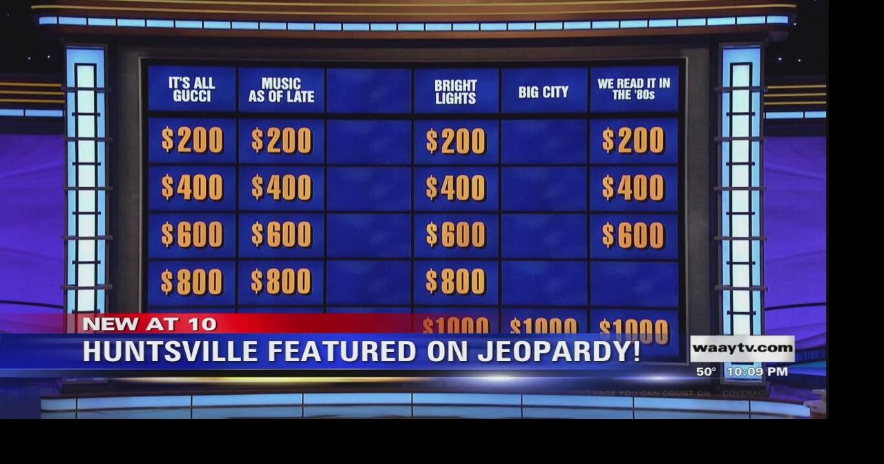 Huntsville Featured on Jeopardy! | Video | waaytv.com