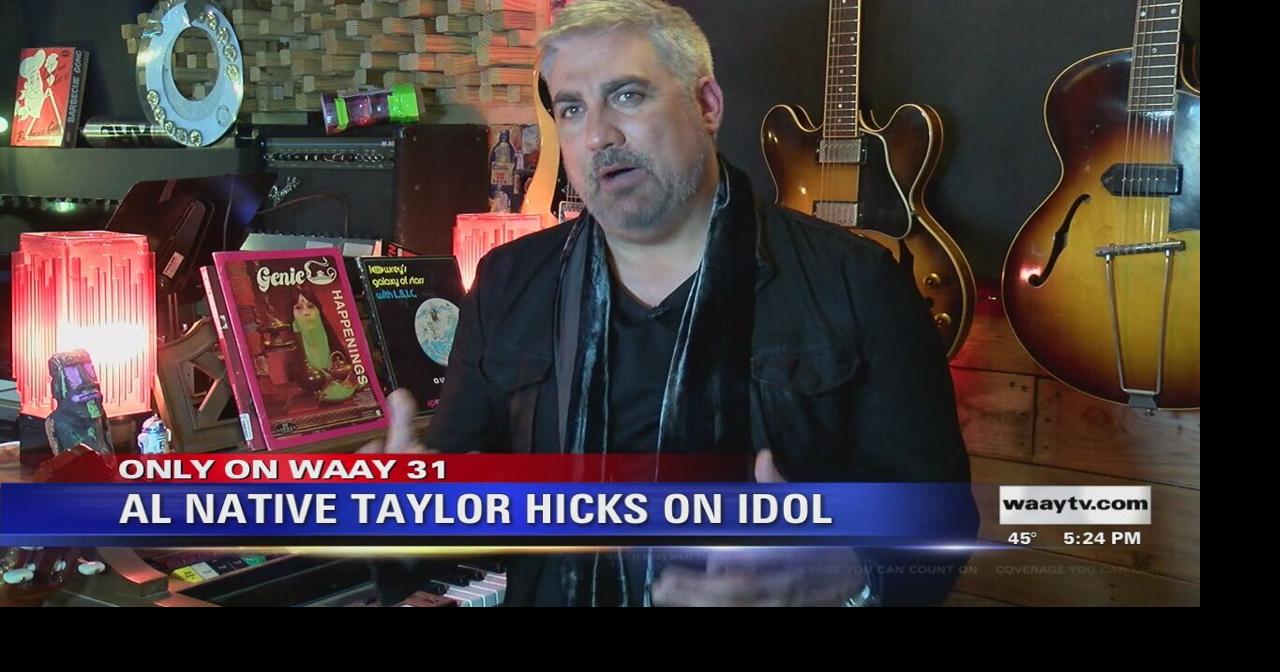 Alabama native and former 'American Idol' winner Taylor Hicks speaks to ...