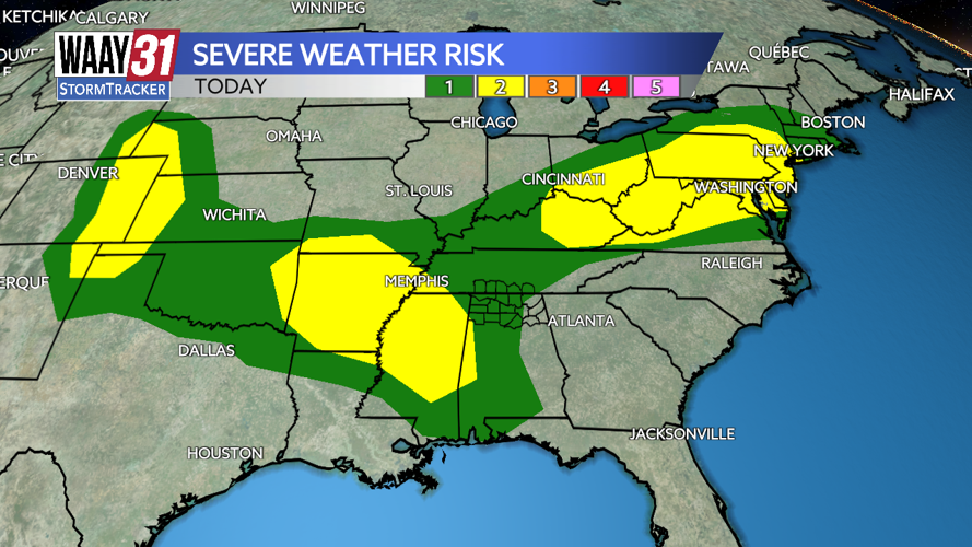Tracking a threat for severe weather, for the first time in weeks ...