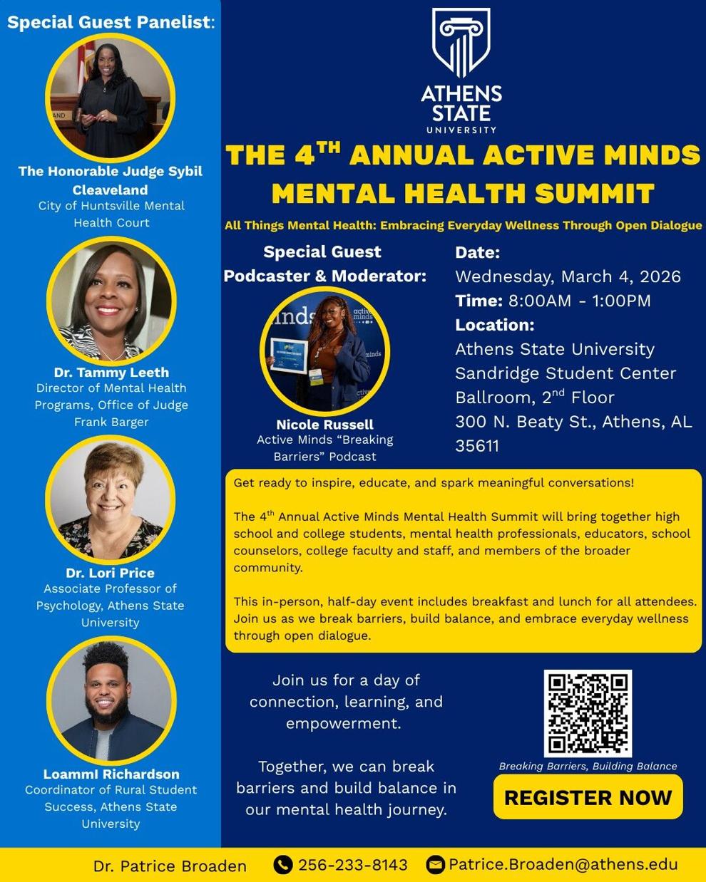 Athens State University to host free mental health summit | News ...