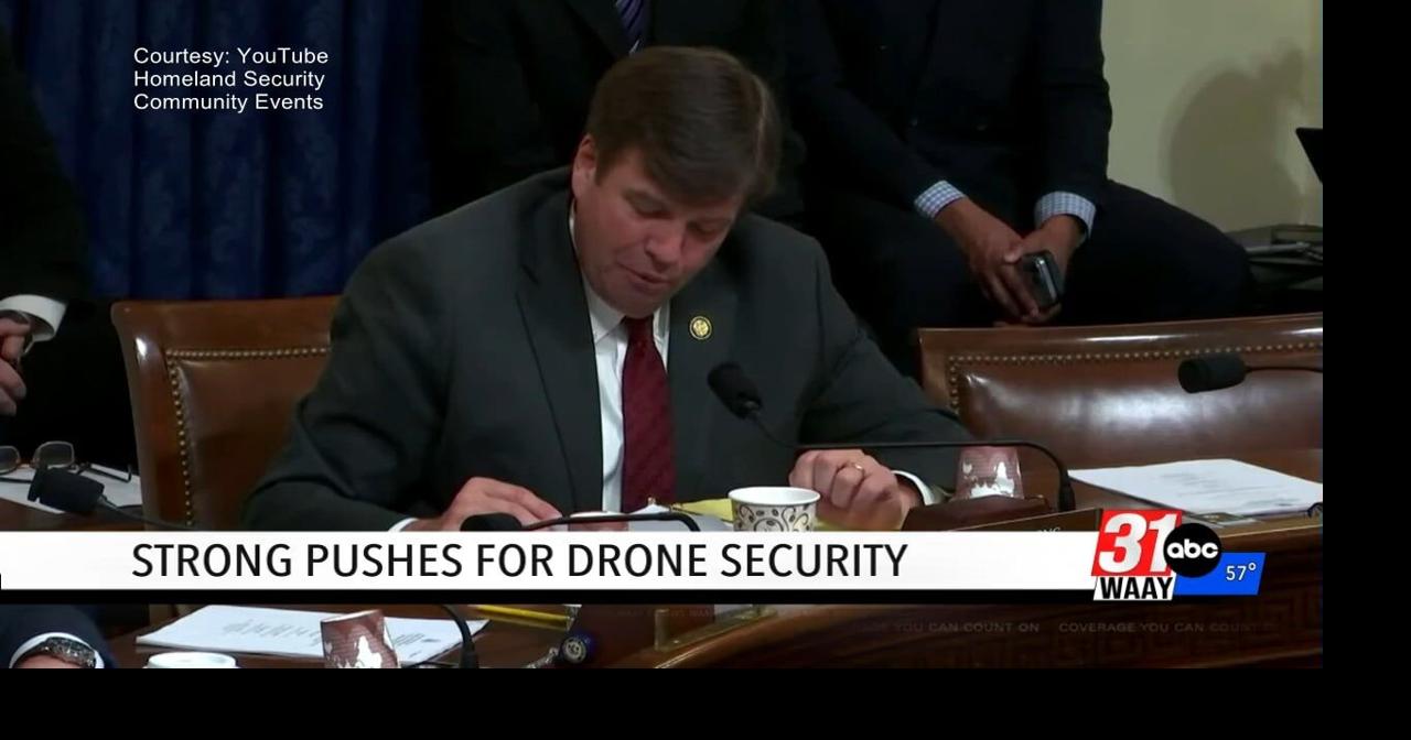 Dale Strong pushes for drone security readiness ahead of major sporting ...