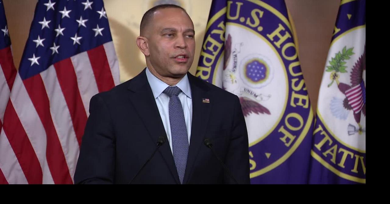 Hakeem Jeffries to DOJ: You're not intimidating any of us | Video ...