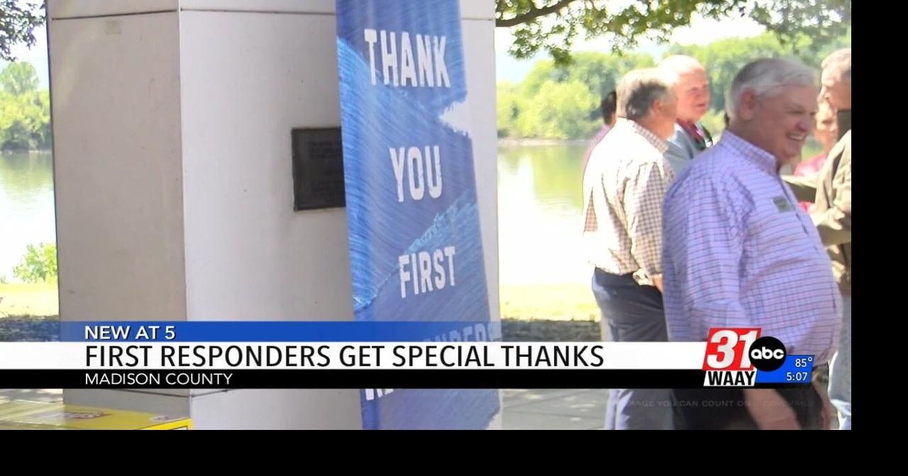 'Back the Blue' cookout thanks Huntsville first responders | Video ...