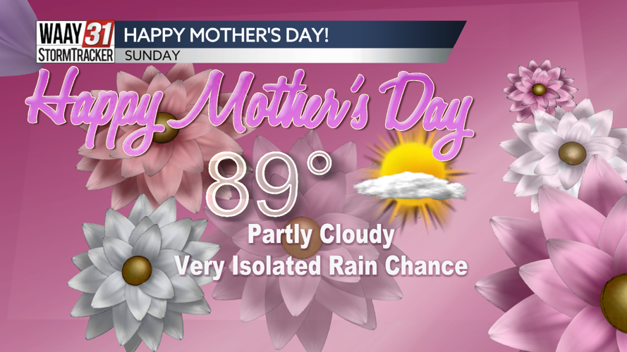 Mother's Day weekend forecast and next chance for rain! | News | waaytv.com