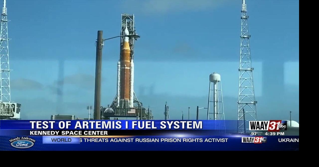 Artemis I fuel system test determines launch's fate | Video | waaytv.com