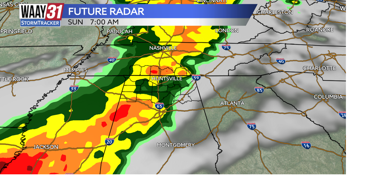 Dry through Friday, but rain returns this weekend | News | waaytv.com