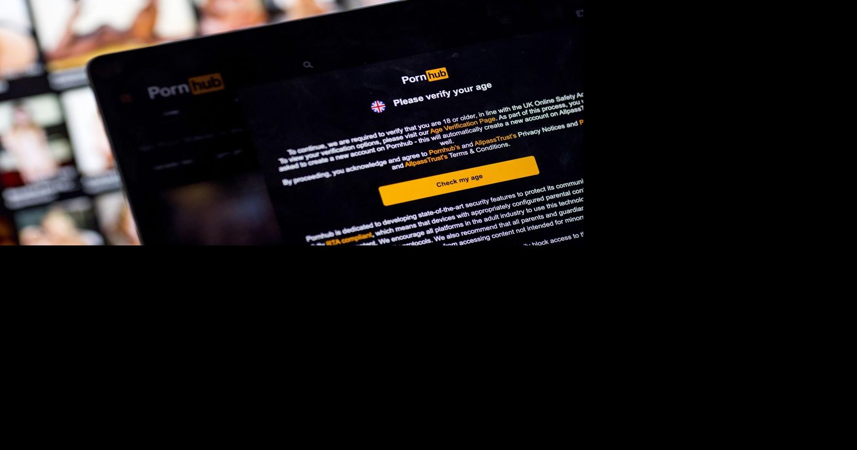 Major pornography provider shuts off access to new UK users, citing age ...