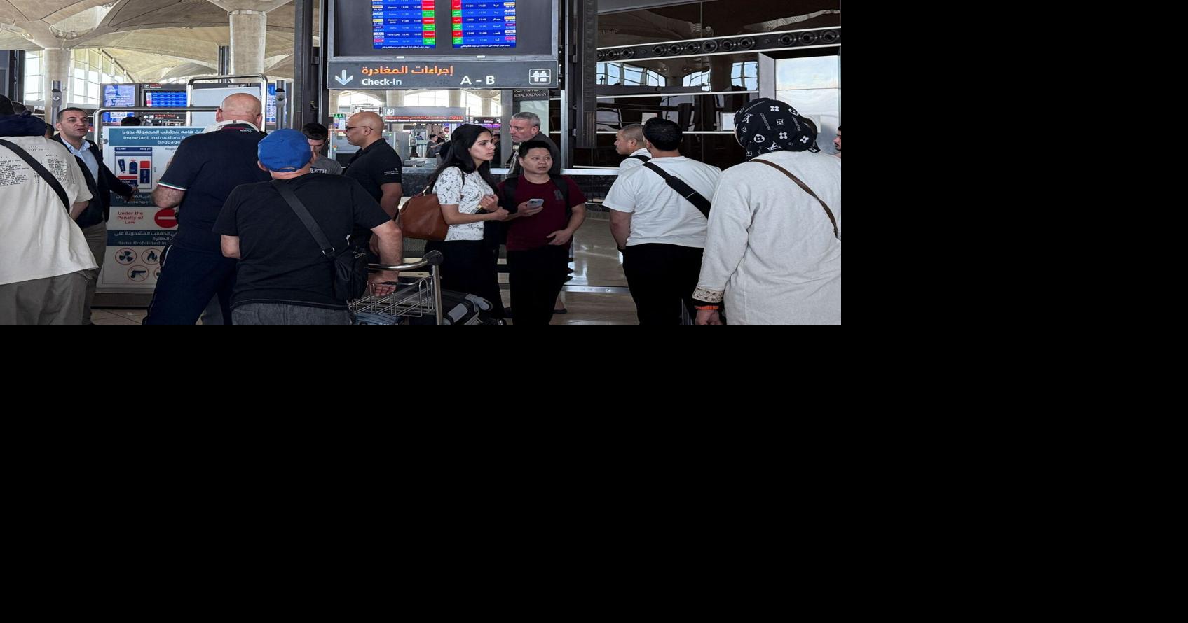 Disruption as airlines cancel flights and reroute planes to avoid Middle East airspace | News ...