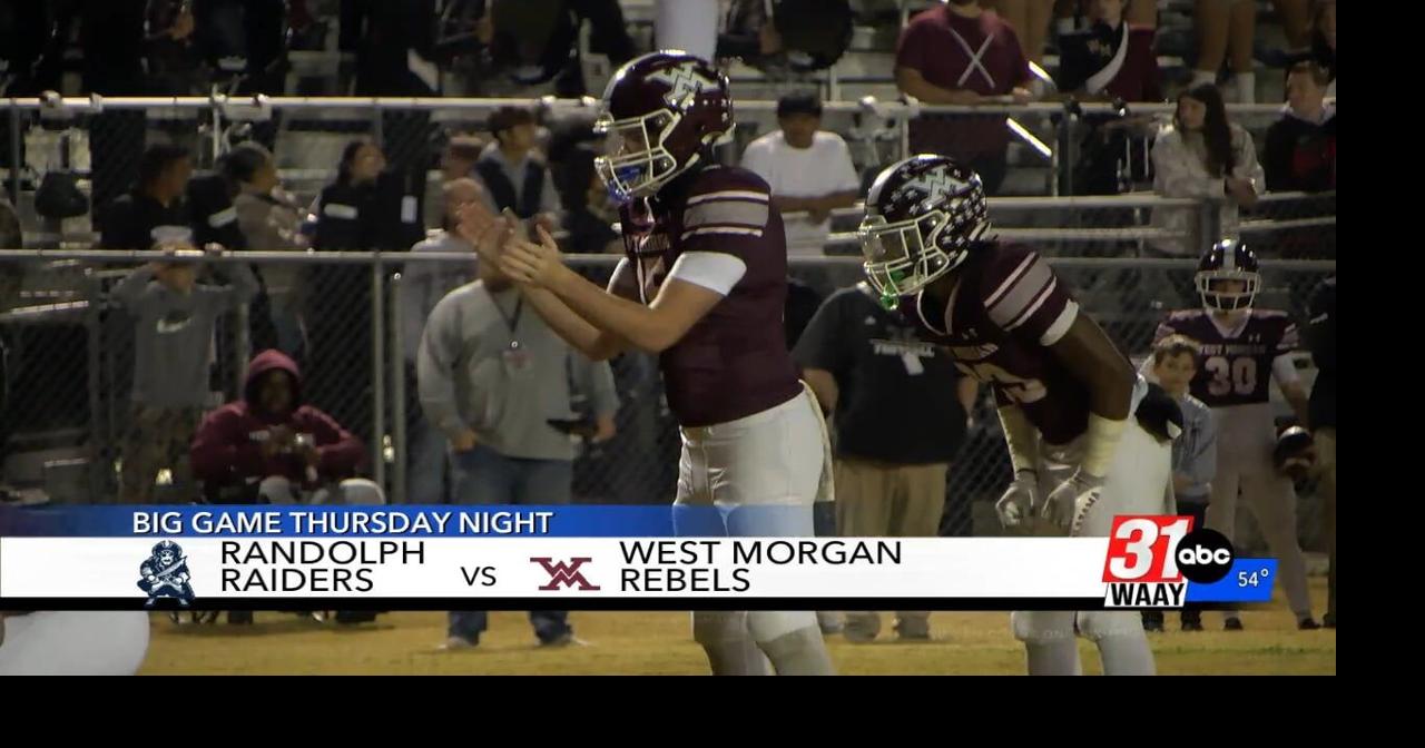 West Morgan stays perfect with 55-21 win over Randolph | Video | waaytv.com
