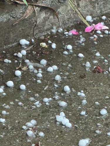 Hail falls in North Alabama during Friday's storms | News | waaytv.com