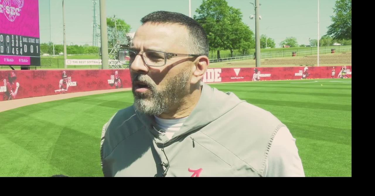 Alabama softball Coach Patrick Murphy previews Ole Miss series | Video ...