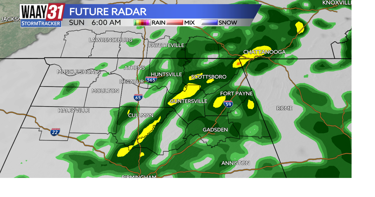 Tracking some rain ahead for the weekend | News | waaytv.com