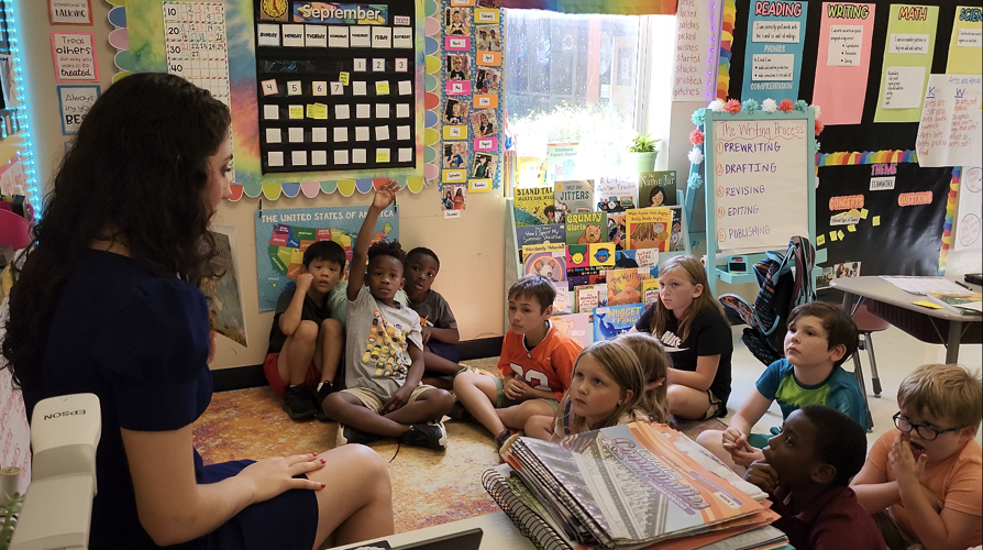 Mountain Gap Elementary students learn storm safety with WAAY 31 | News ...