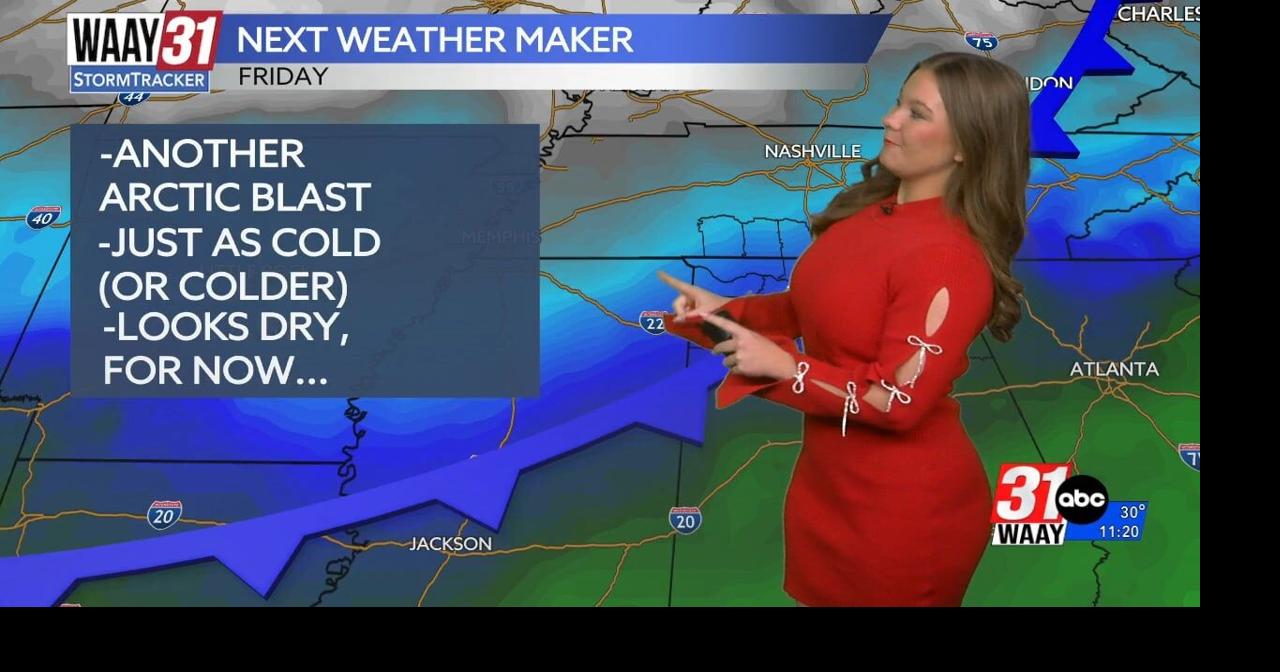 Slight warm up, then bitter cold returns | Video | waaytv.com