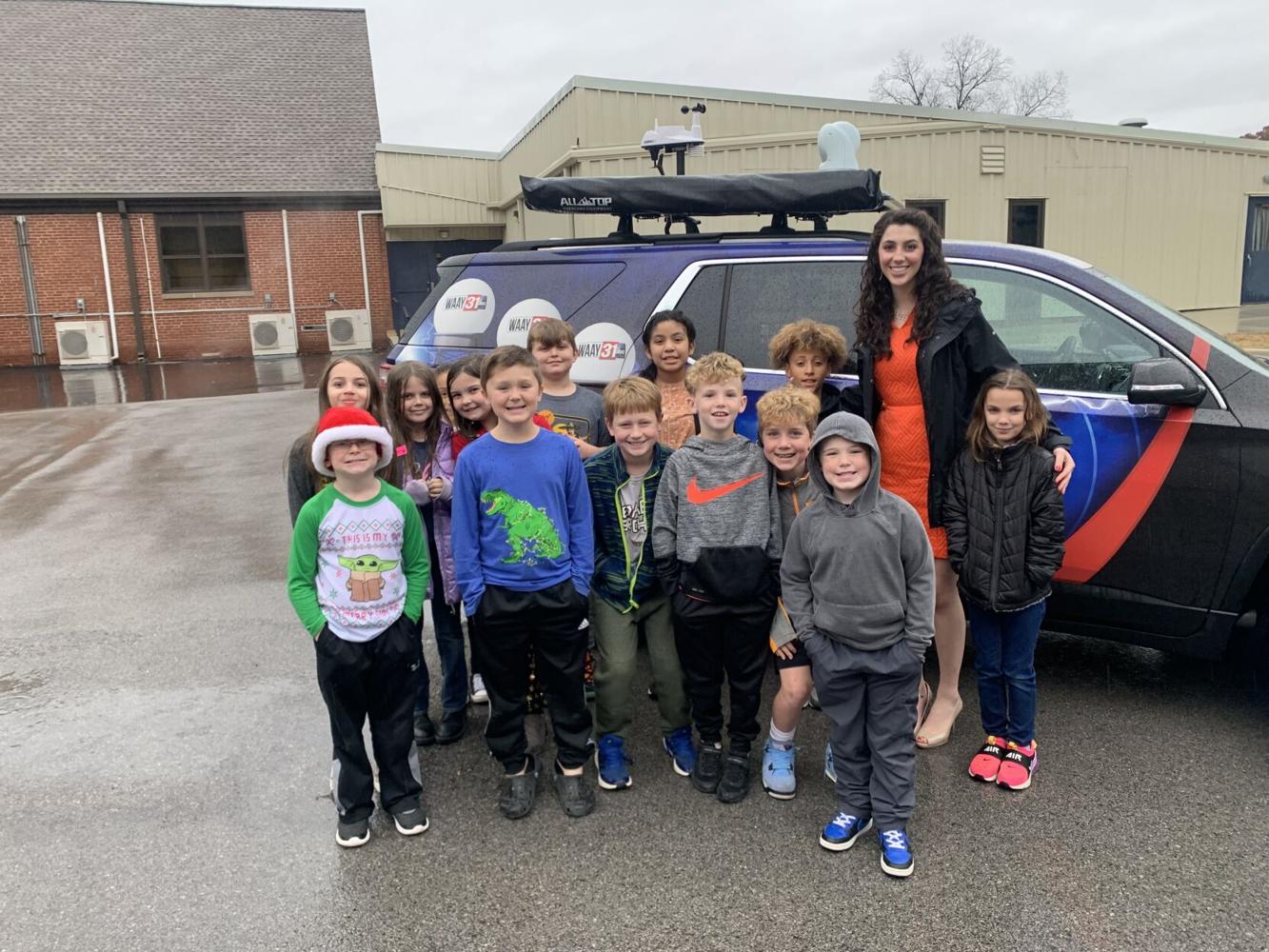 WAAY 31 meets meteorologists in the making at New Market Elementary ...