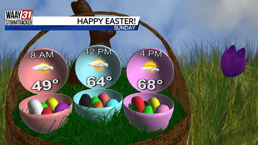 Easter Weekend Forecast and Work-Week Weather Preview | News | waaytv.com