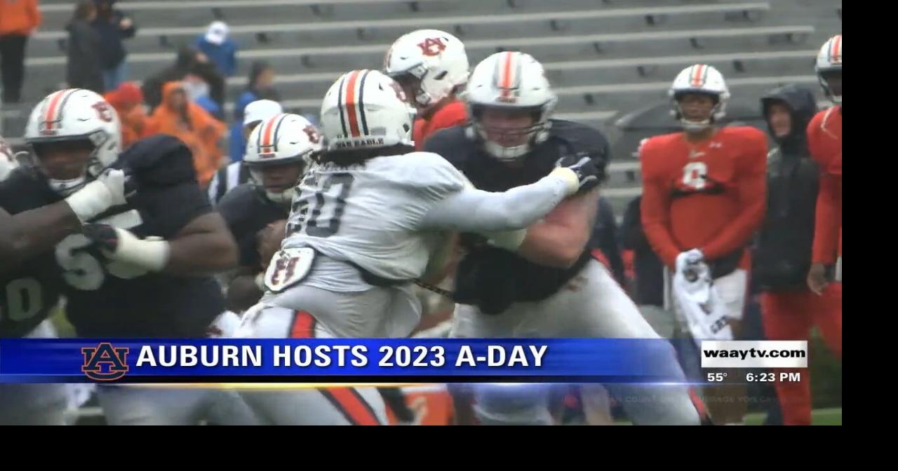 Auburn finishes Spring practice season on high note in waterlogged A ...