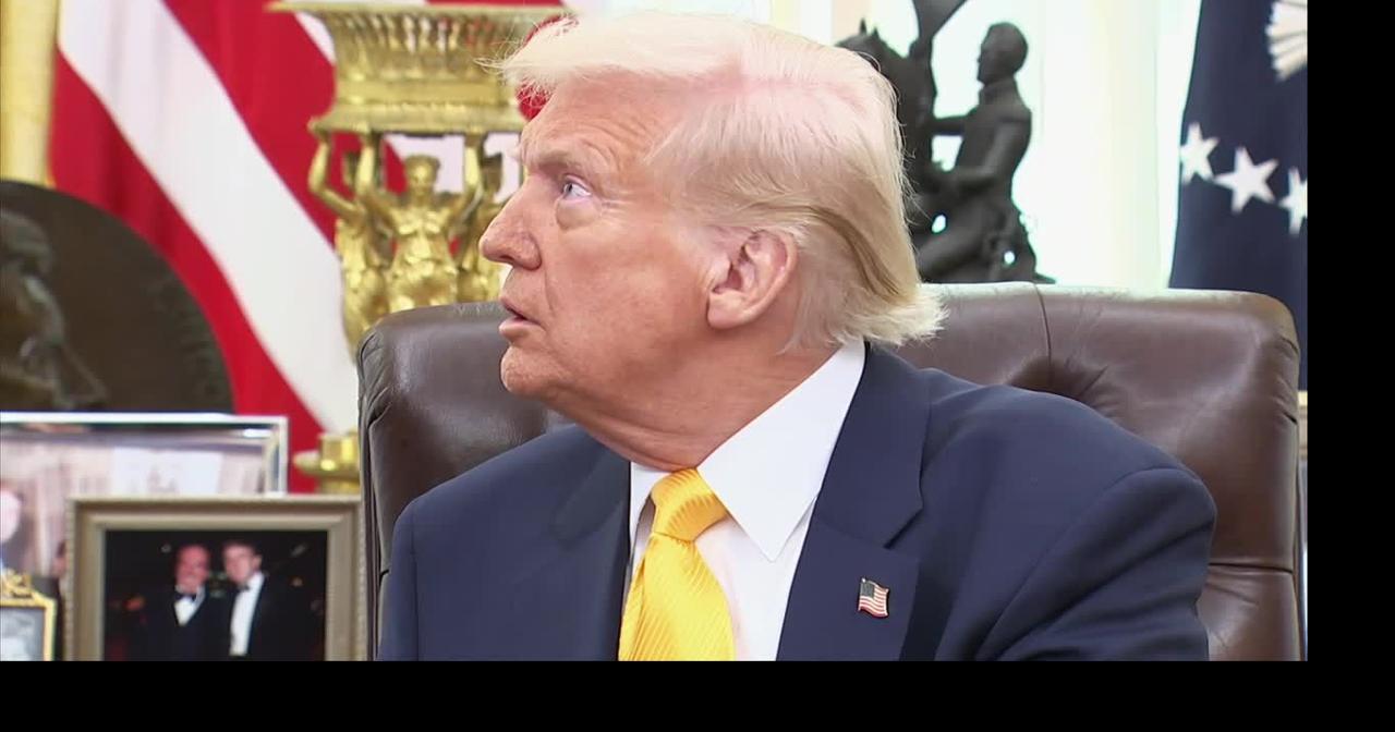 FULL REMARKS: Donald Trump speaks with reporters in the Oval Office ...
