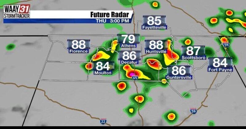 Becoming stormy Thursday in North Alabama | Archive | waaytv.com