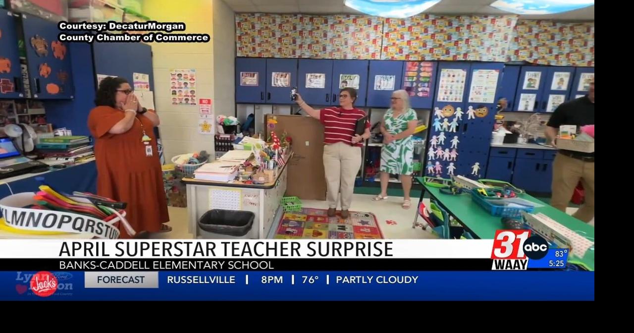 'Super Star Teacher' honored in Decatur | Video | waaytv.com
