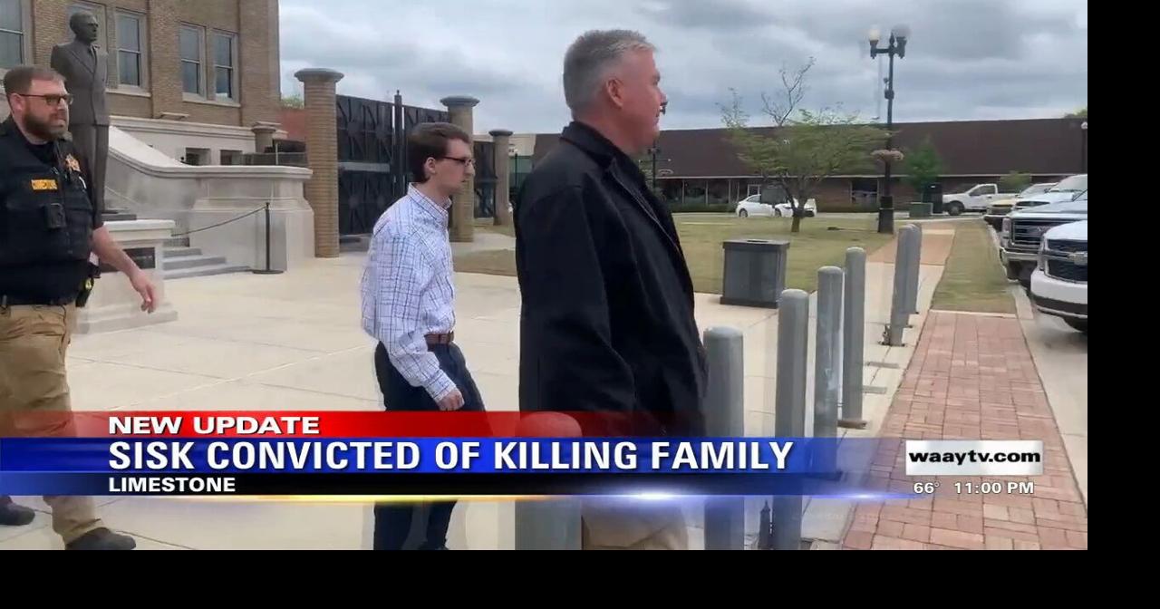 Sisk Convicted of Killing Family | Video | waaytv.com