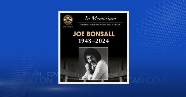 Joe Bonsall, celebrated tenor in the country and gospel group the Oak ...