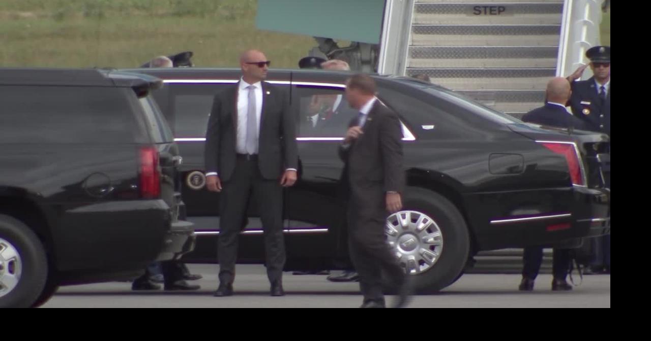 Donald Trump departs Anchorage after summit with Vladimir Putin | Video ...