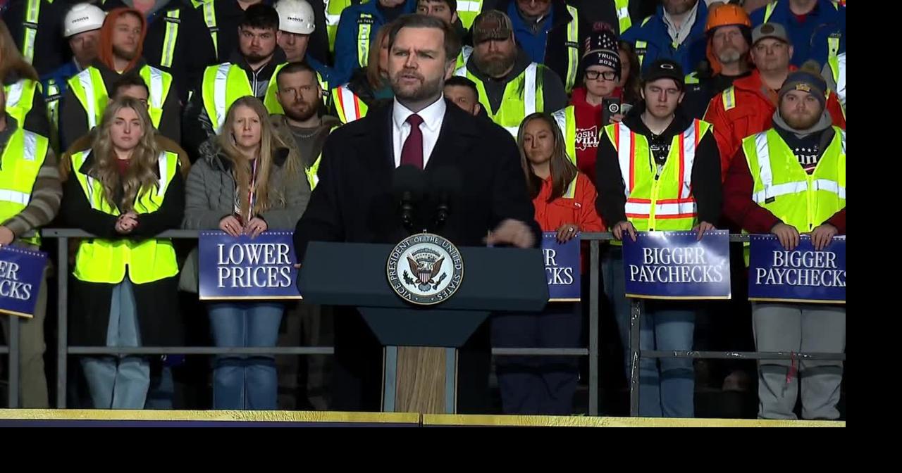 JD Vance on affordability crisis: You don't turn Titanic around ...