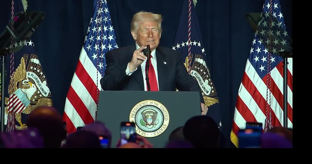 RAW: President Trump speaks at National Prayer Breakfast at the ...