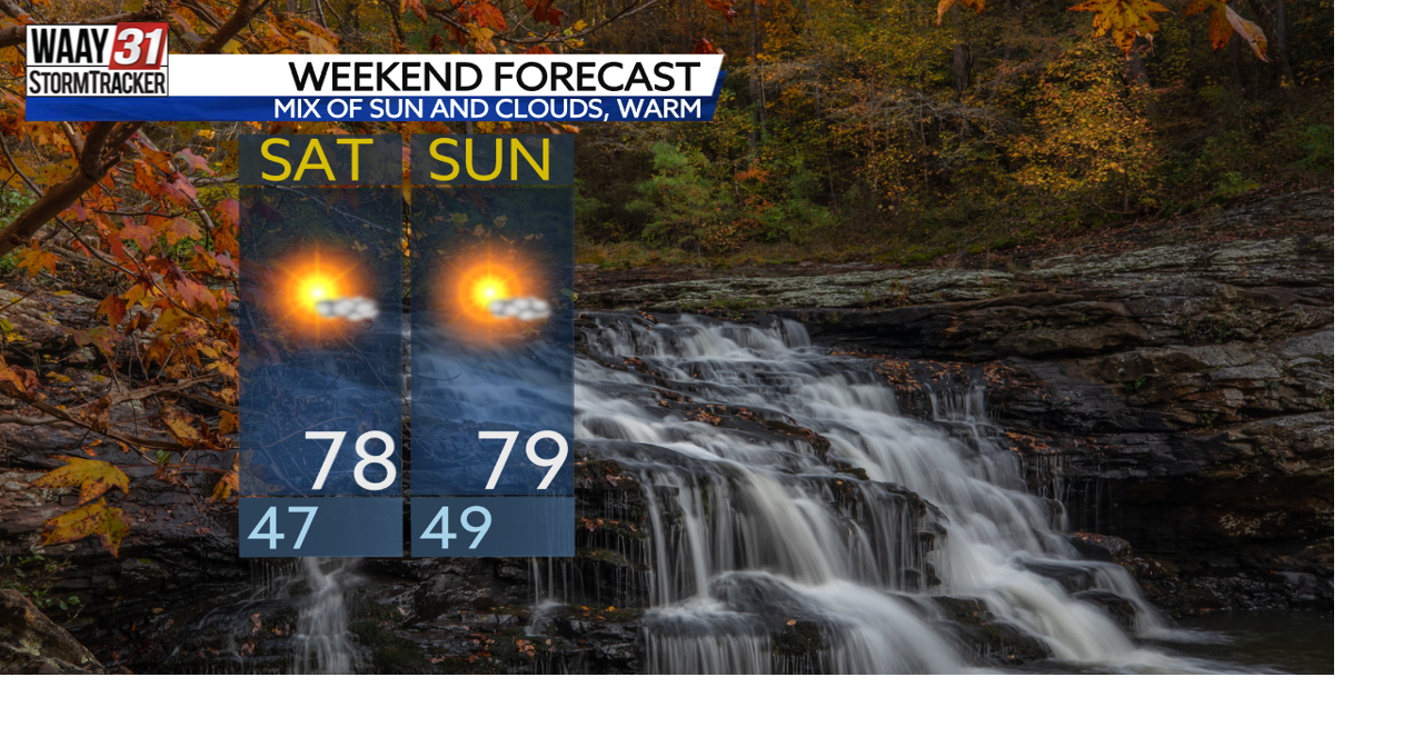 Warm October weekend in store | News | waaytv.com